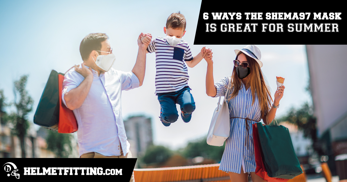 6 Ways the SHEMA97 Mask is Great for Summer - HelmetFitting.com